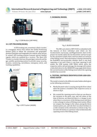 REAL-TIME FISHING VESSEL MOTION MONITORING UNIT FOR FISHERMEN SAFETY | PDF