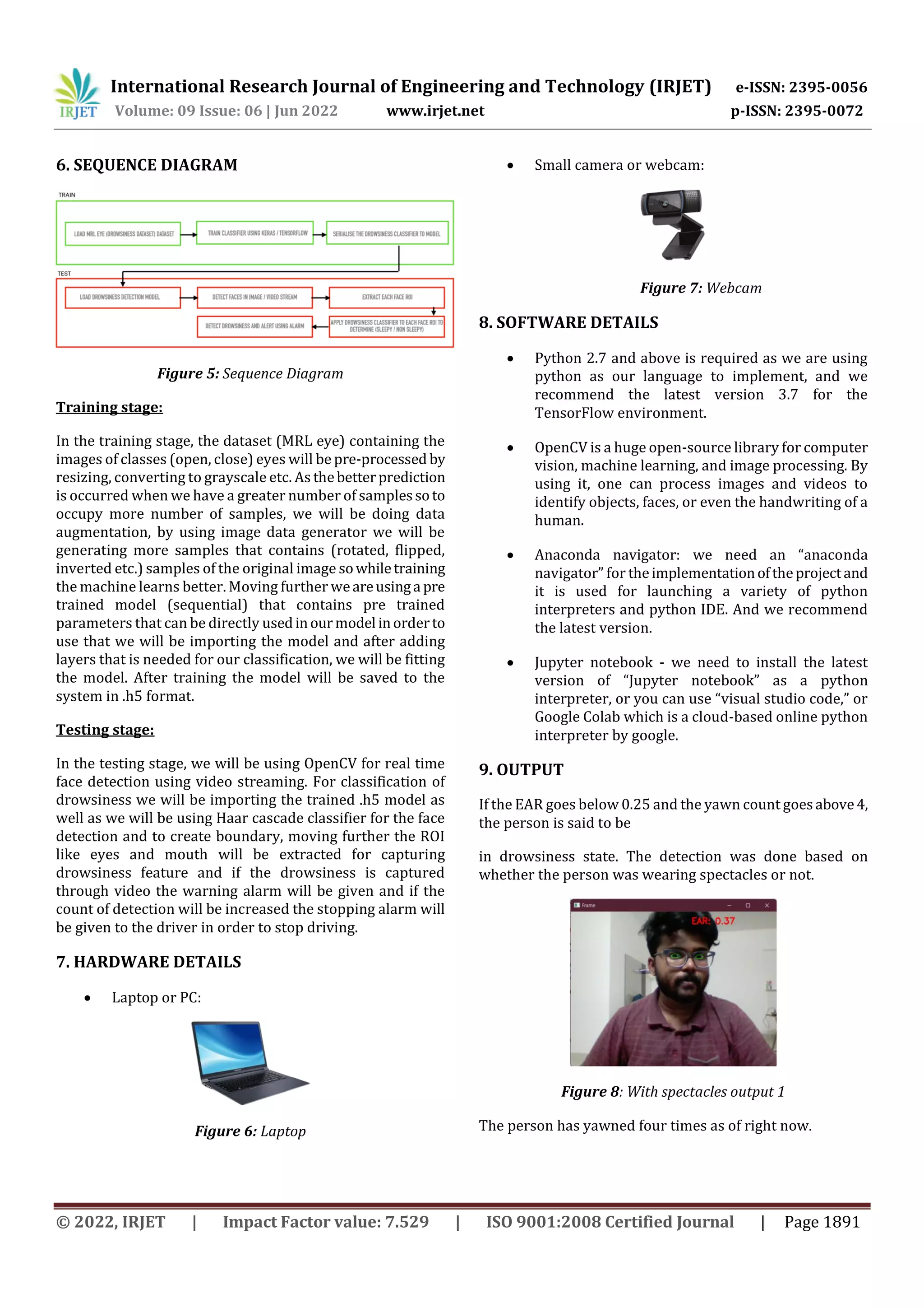 Human Driver’s Drowsiness Detection System | PDF | Sleep Disorders ...