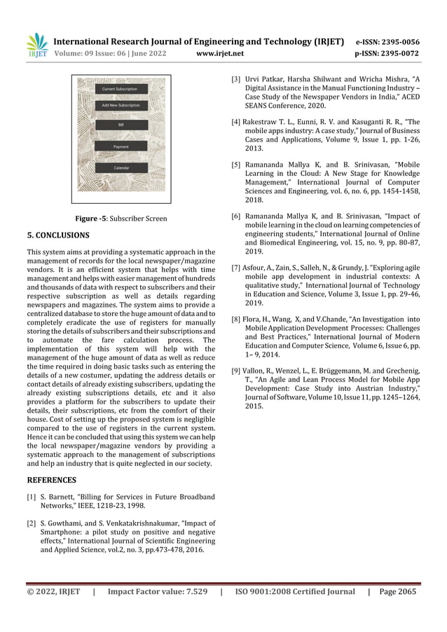 An Integrated Management Platform for Subscription of Magazines | PDF | Operating Systems ...