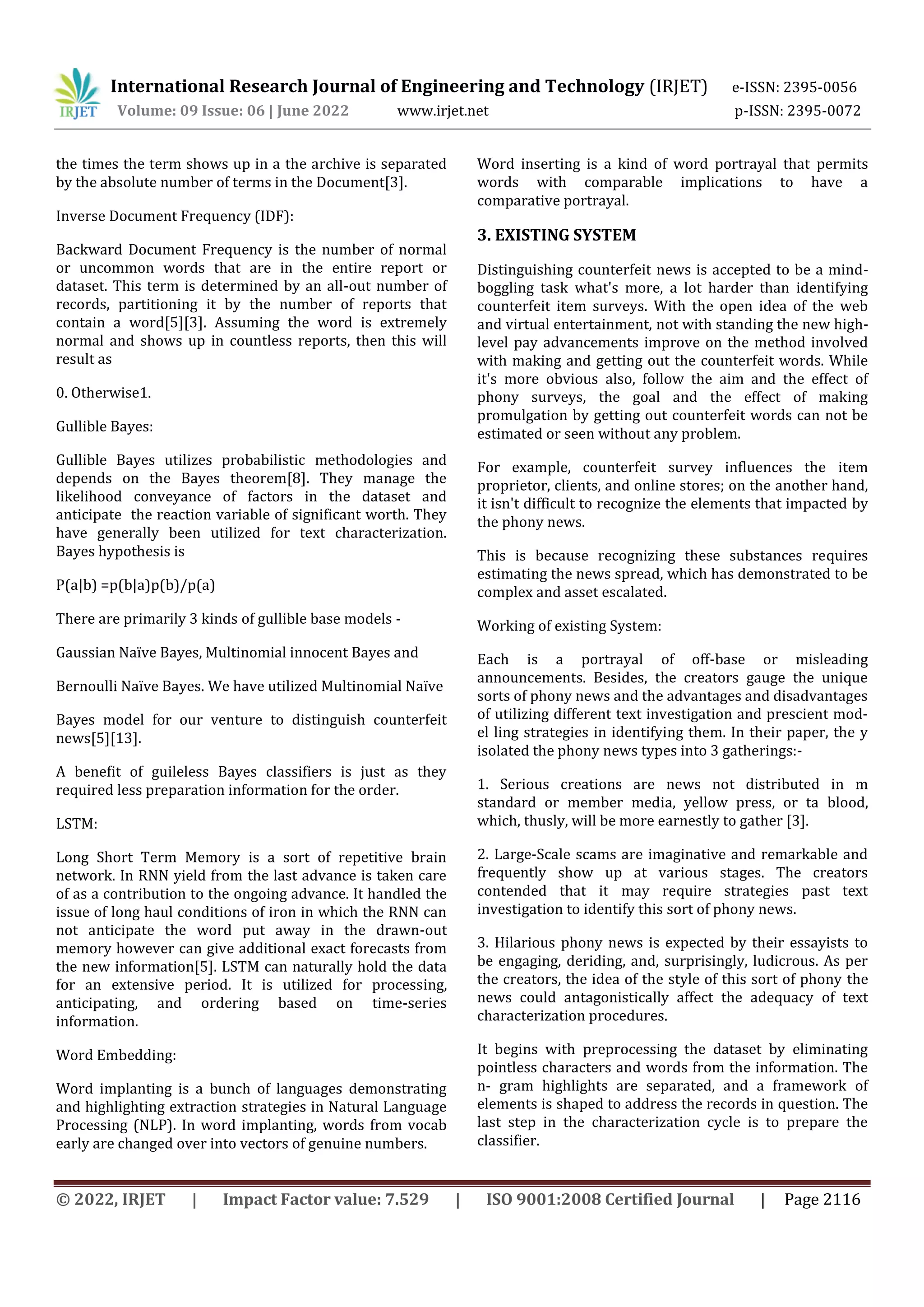 Fake news Detection using Machine Learning | PDF | Computing ...