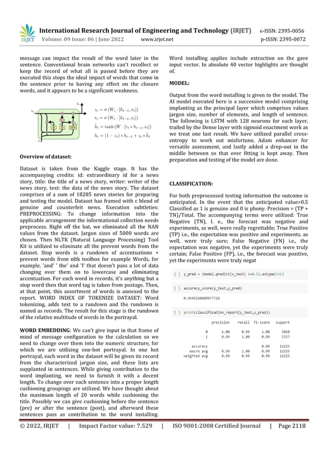 Fake news Detection using Machine Learning | PDF | Computing ...