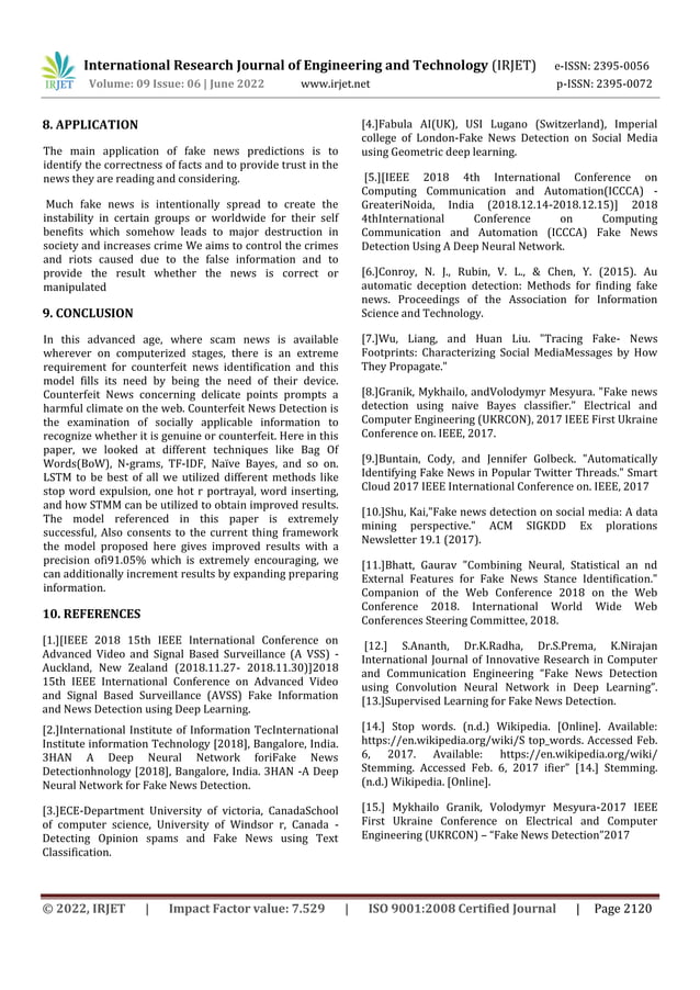 Fake news Detection using Machine Learning | PDF | Computing ...