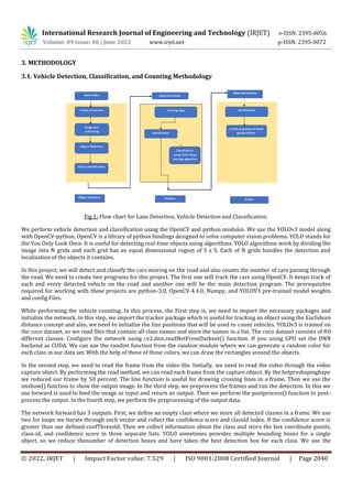 VEHICLE DETECTION, CLASSIFICATION, COUNTING, AND DETECTION OF VEHICLE ...
