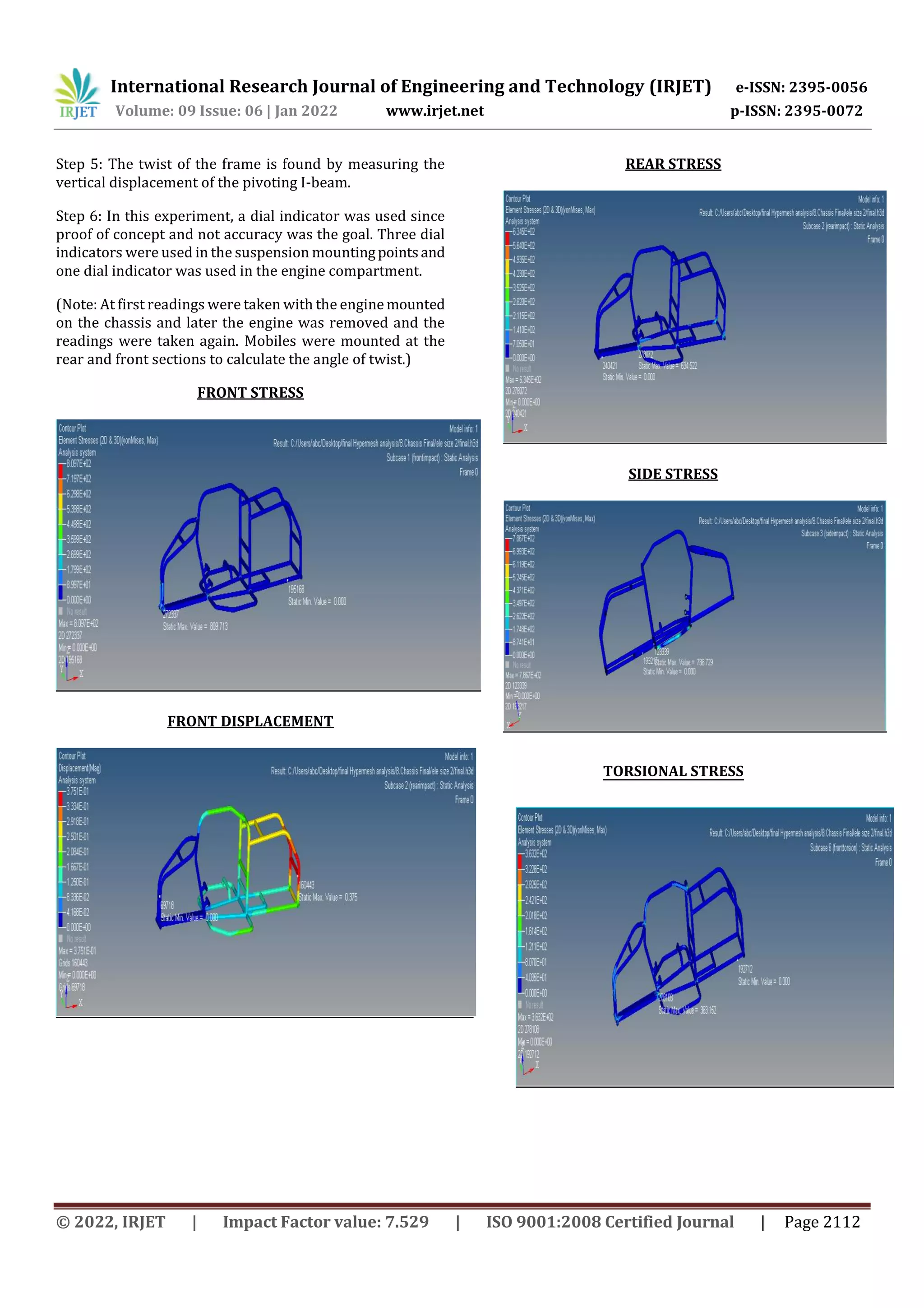 Design And Optimization Of Chassis Of All Terrain Vehicle | PDF