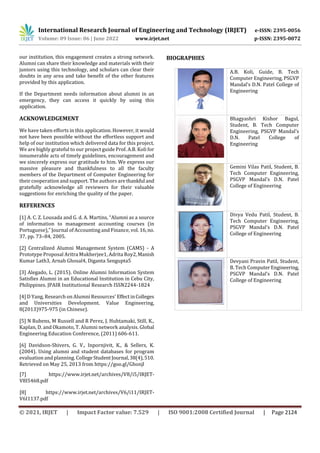 Alumni Record System | PDF