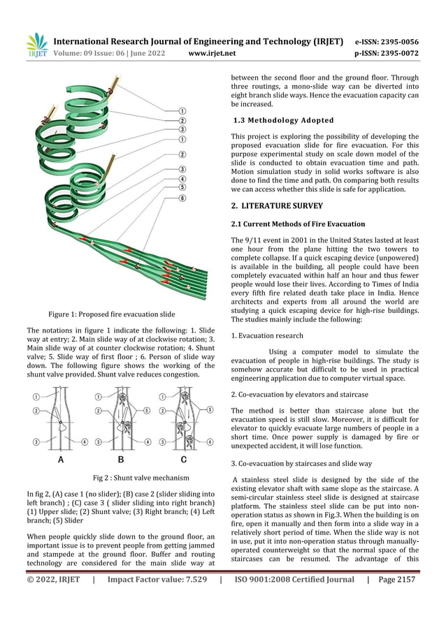 RAPID FIRE EVACUATION SLIDE | PDF | Civil Engineering Industry | Industries