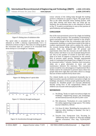 RAPID FIRE EVACUATION SLIDE | PDF