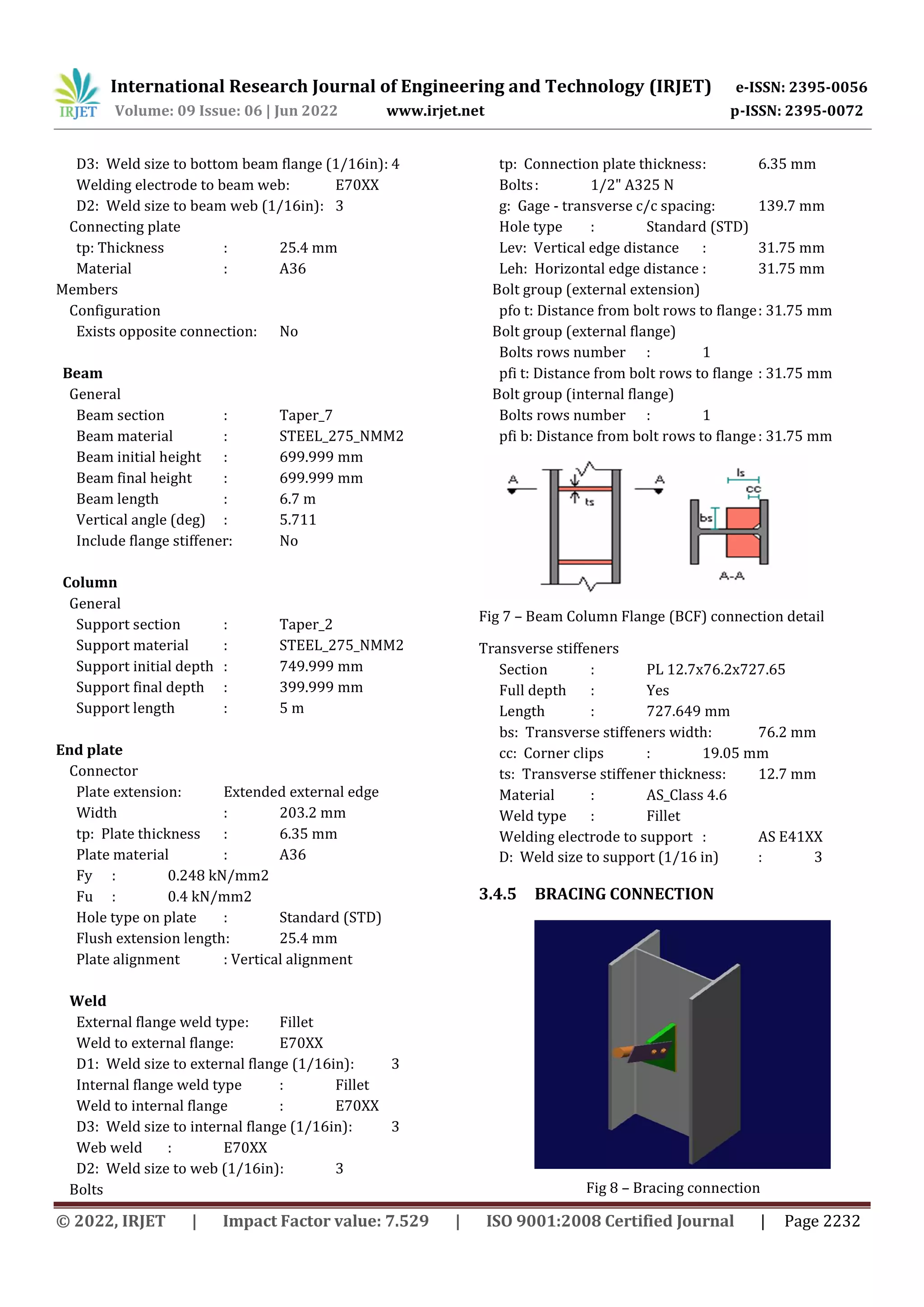 Design of Pre-Engineered Building (PEB) Structure | PDF