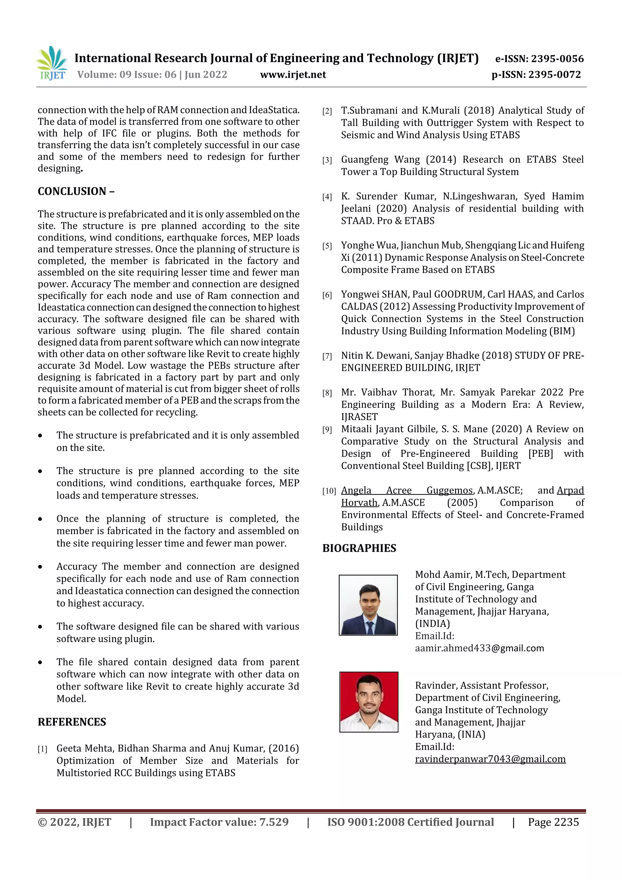 Design of Pre-Engineered Building (PEB) Structure | PDF