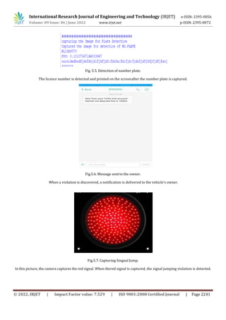TRAFFIC RULES VIOLATION DETECTION SYSTEM | PDF
