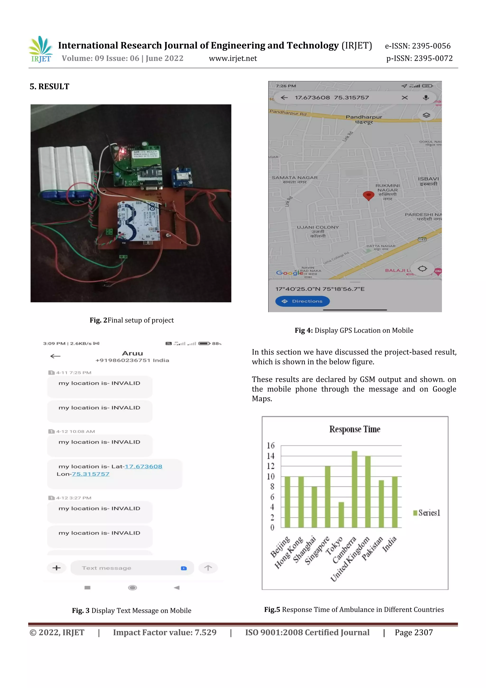 Iot Based Smart Ambulance Monitoring System With Traffic Light Control
