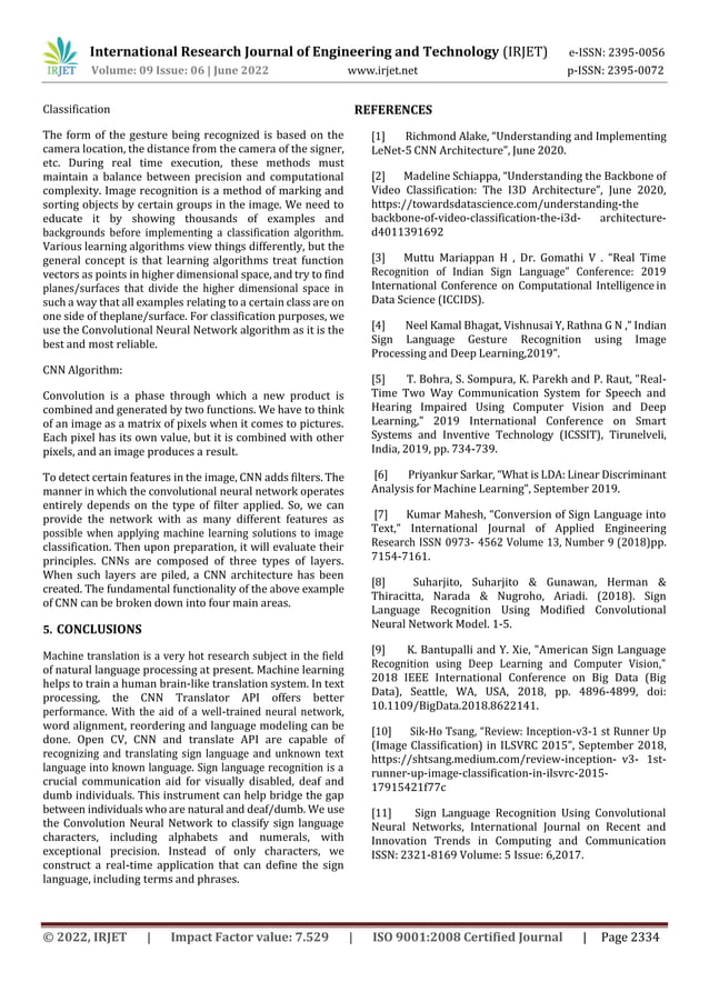 Indian Sign Language Recognition System 