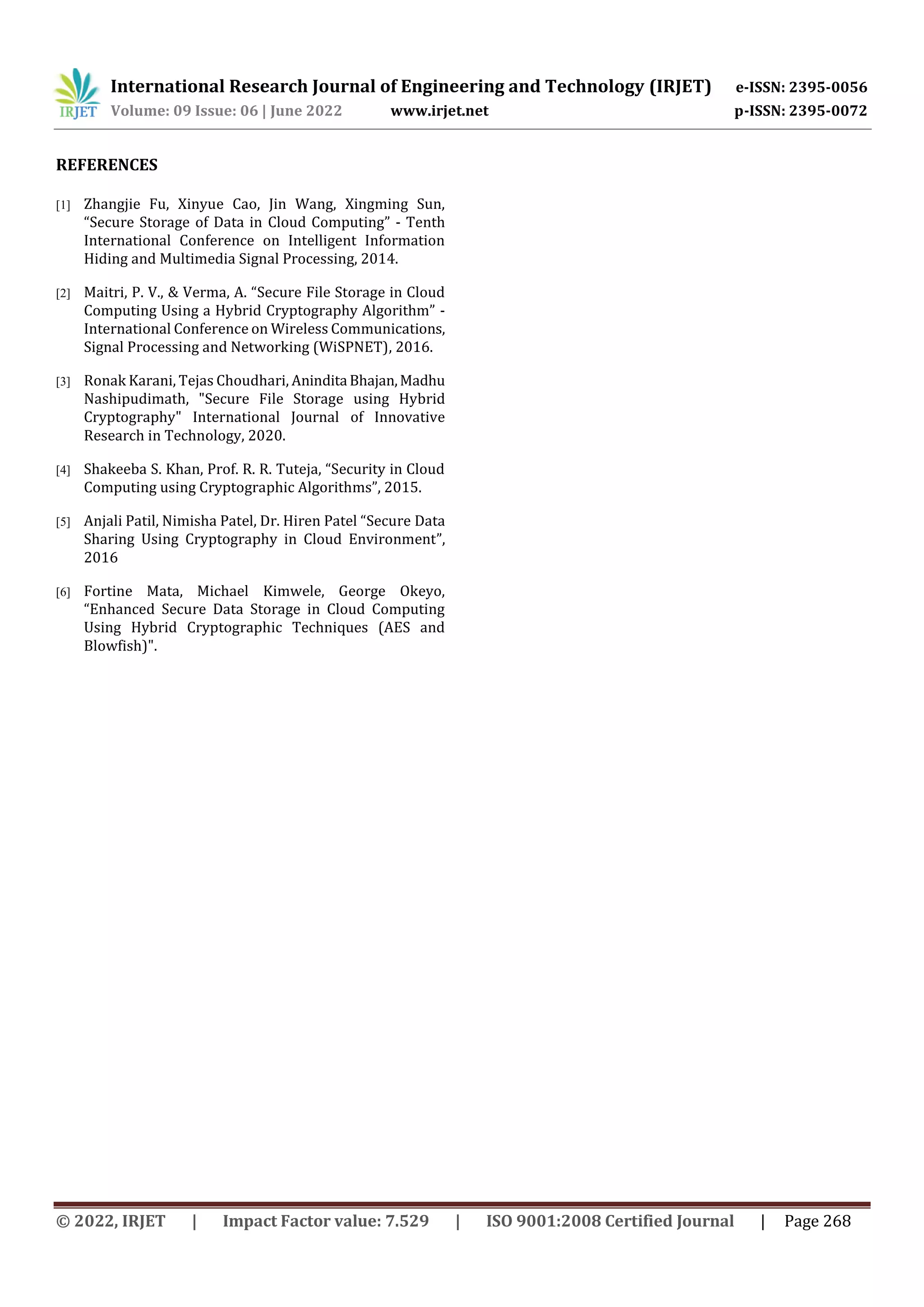 Hybrid Cryptography Algorithm Based Secured Storage Android App Pdf Cloud Computing Internet