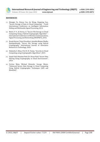 Hybrid Cryptography Algorithm Based Secured Storage Android App | PDF