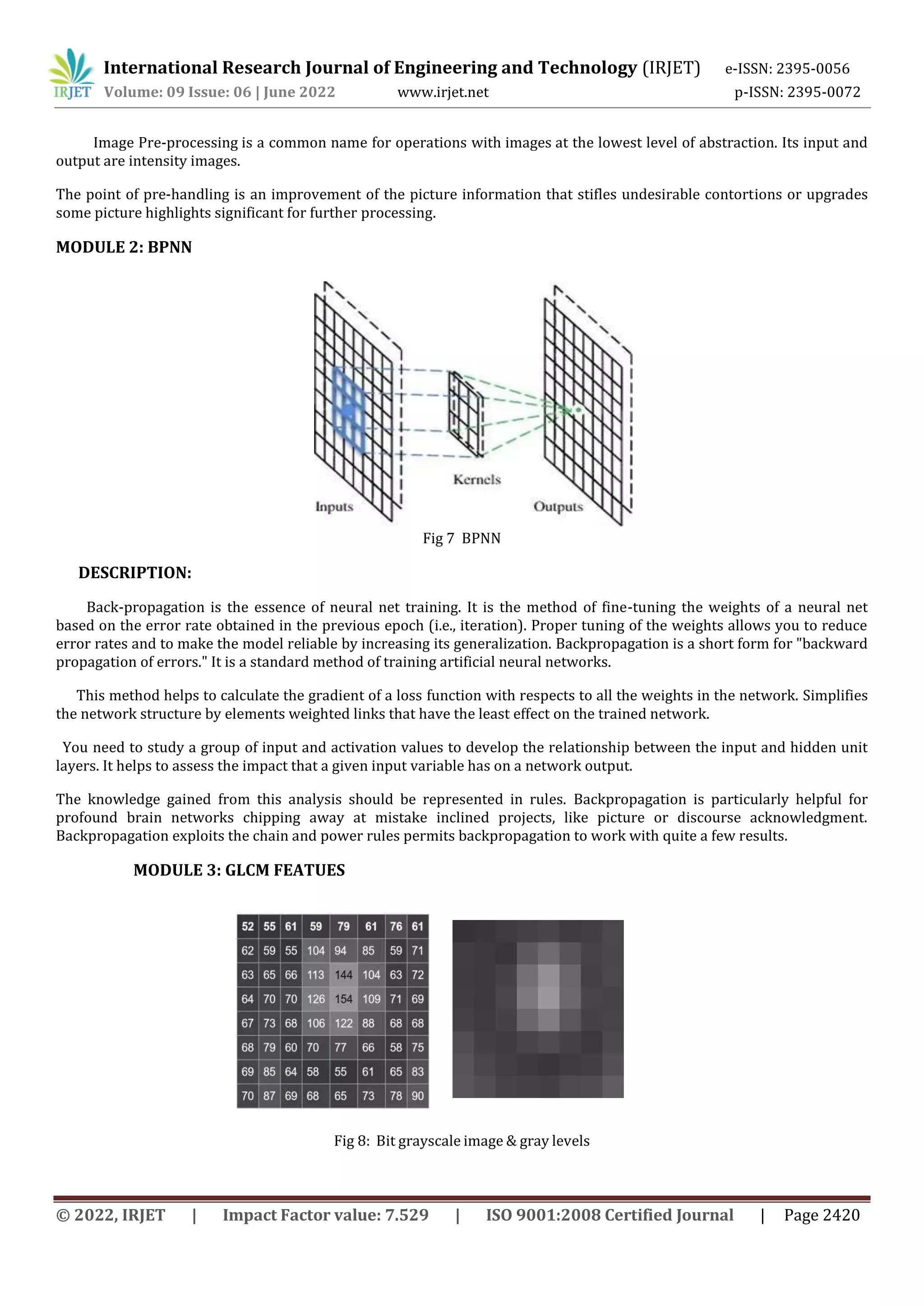 Detection of Kidney Stone using Neural Network Classifier | PDF