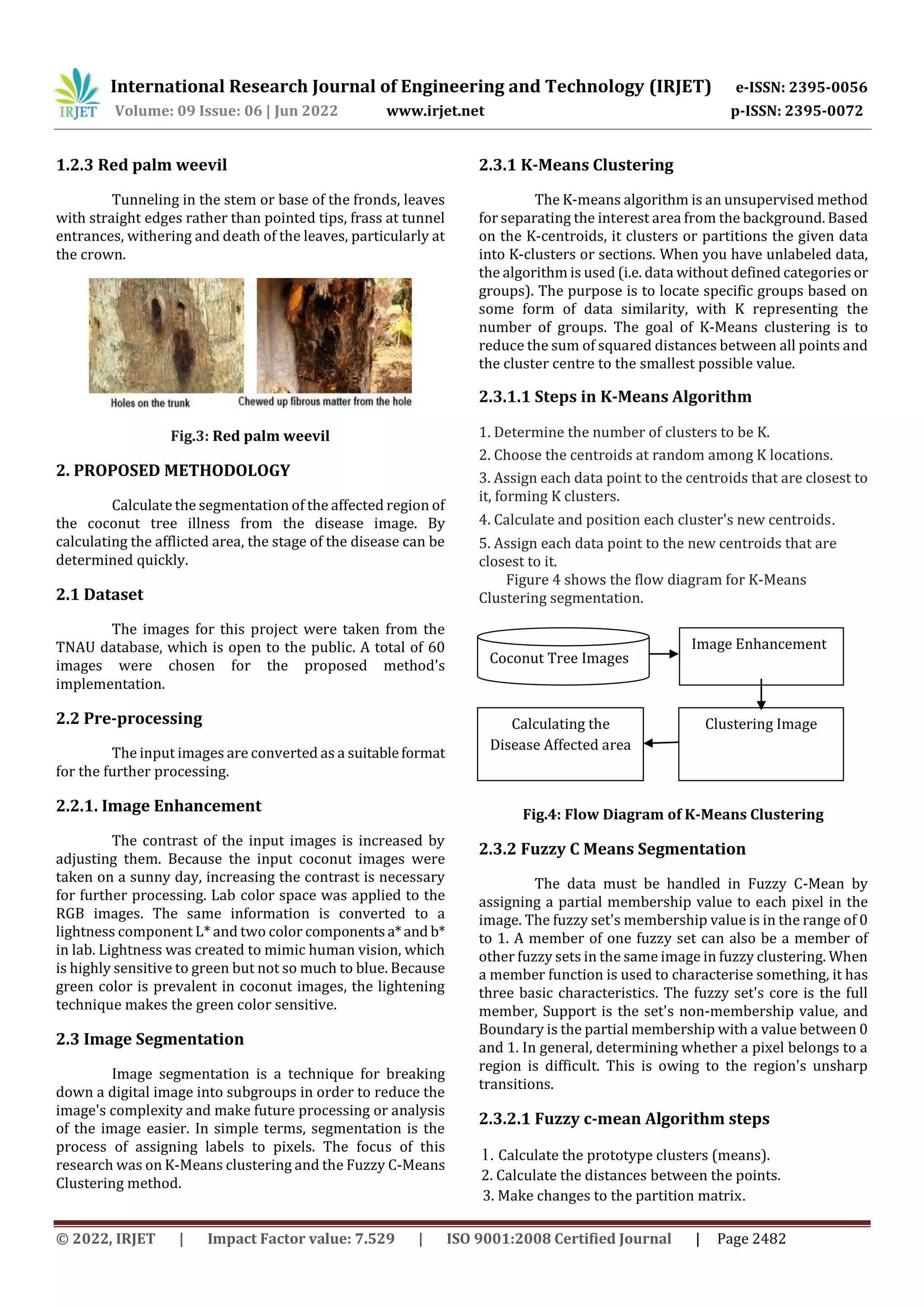 Investigations On Coconut Tree Disease Segmentation Using Intelligent Techniques Pdf