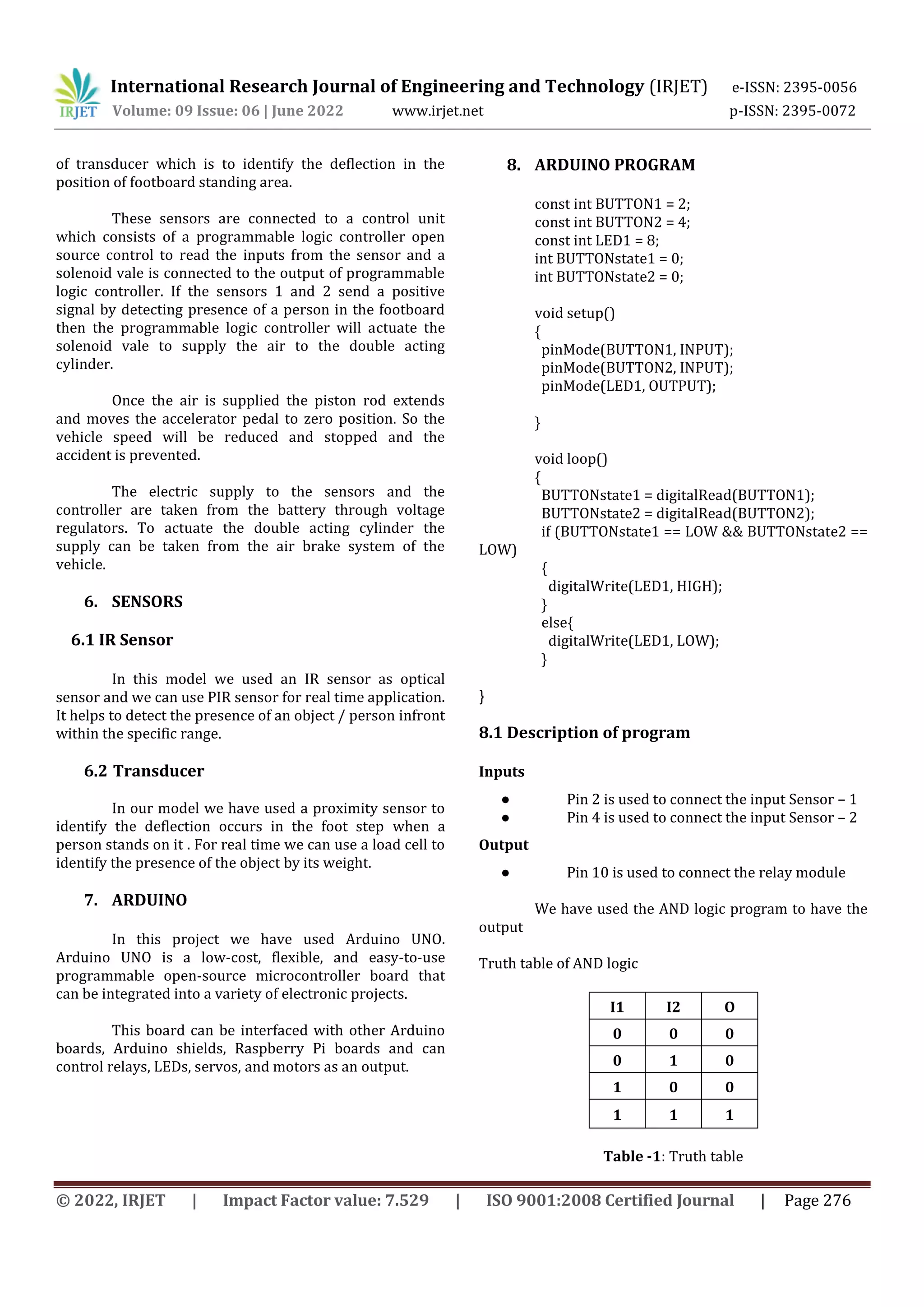 Accident Prevention on Public Transport Footboard | PDF