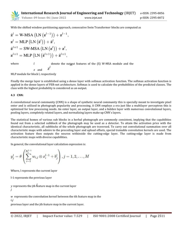 Transformer models for FER | PDF