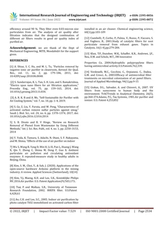 ADVANCEMENT IN AIR PURIFIER | PDF