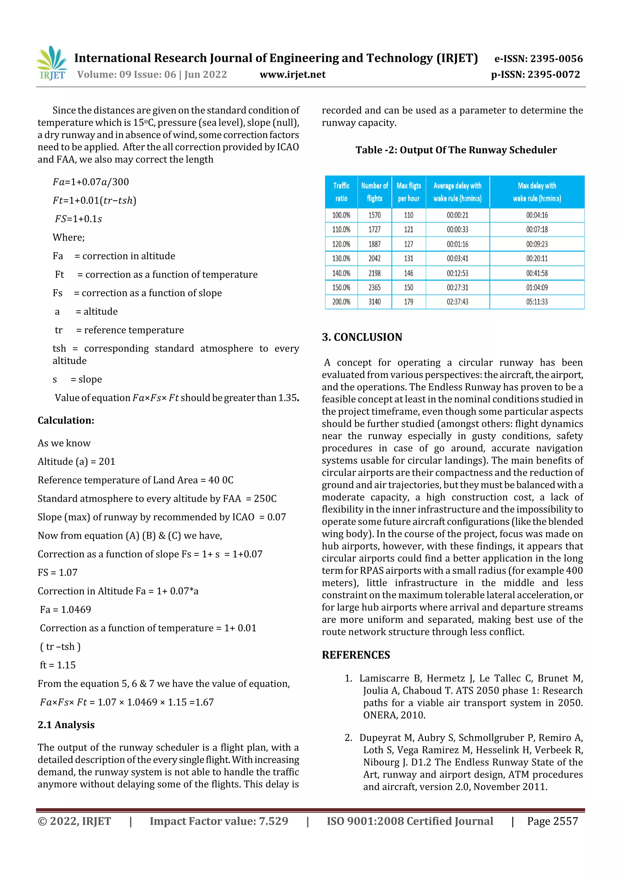 Circular Runway | PDF