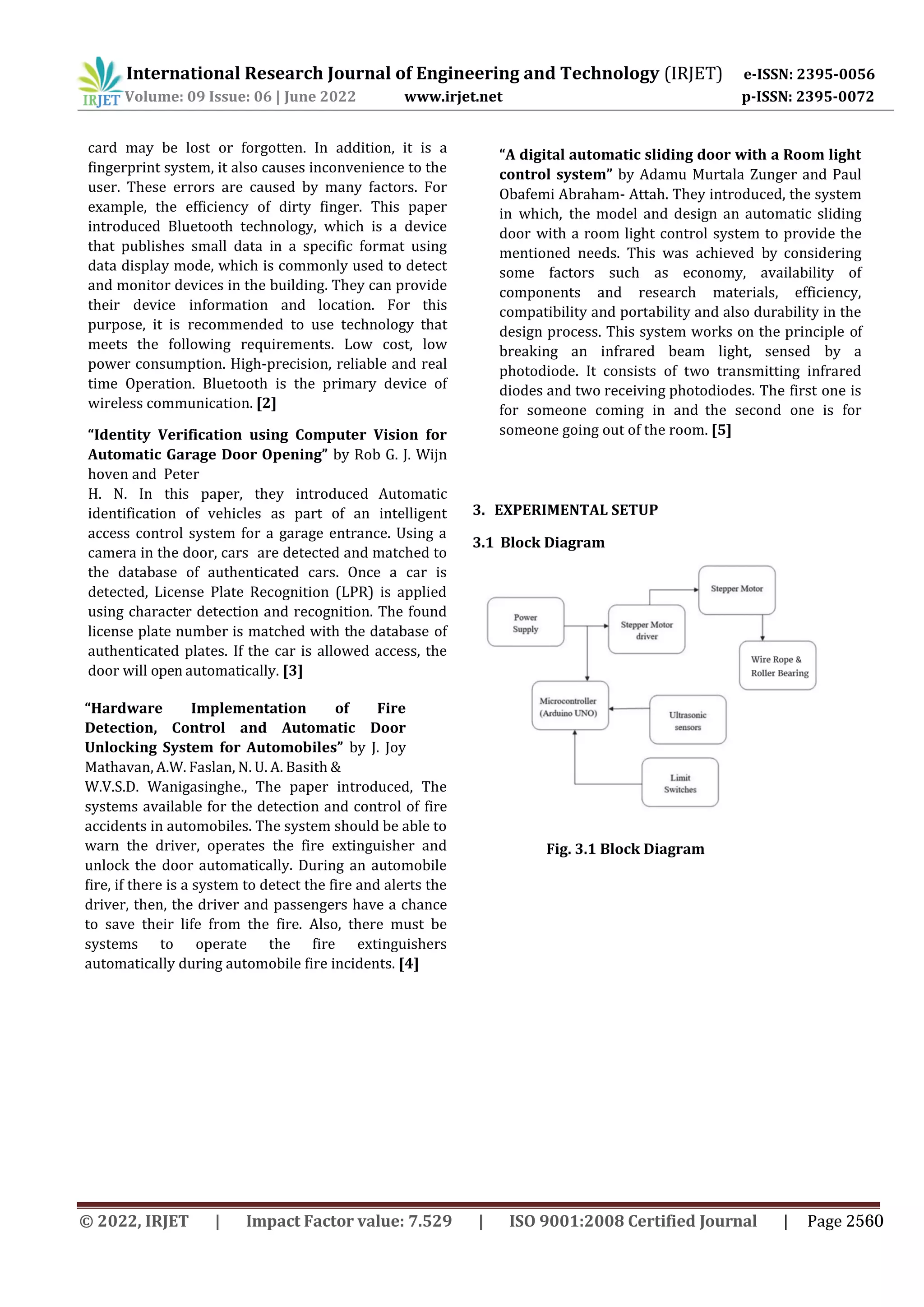 Design and Fabrication of Door Hinges Mechanism | PDF