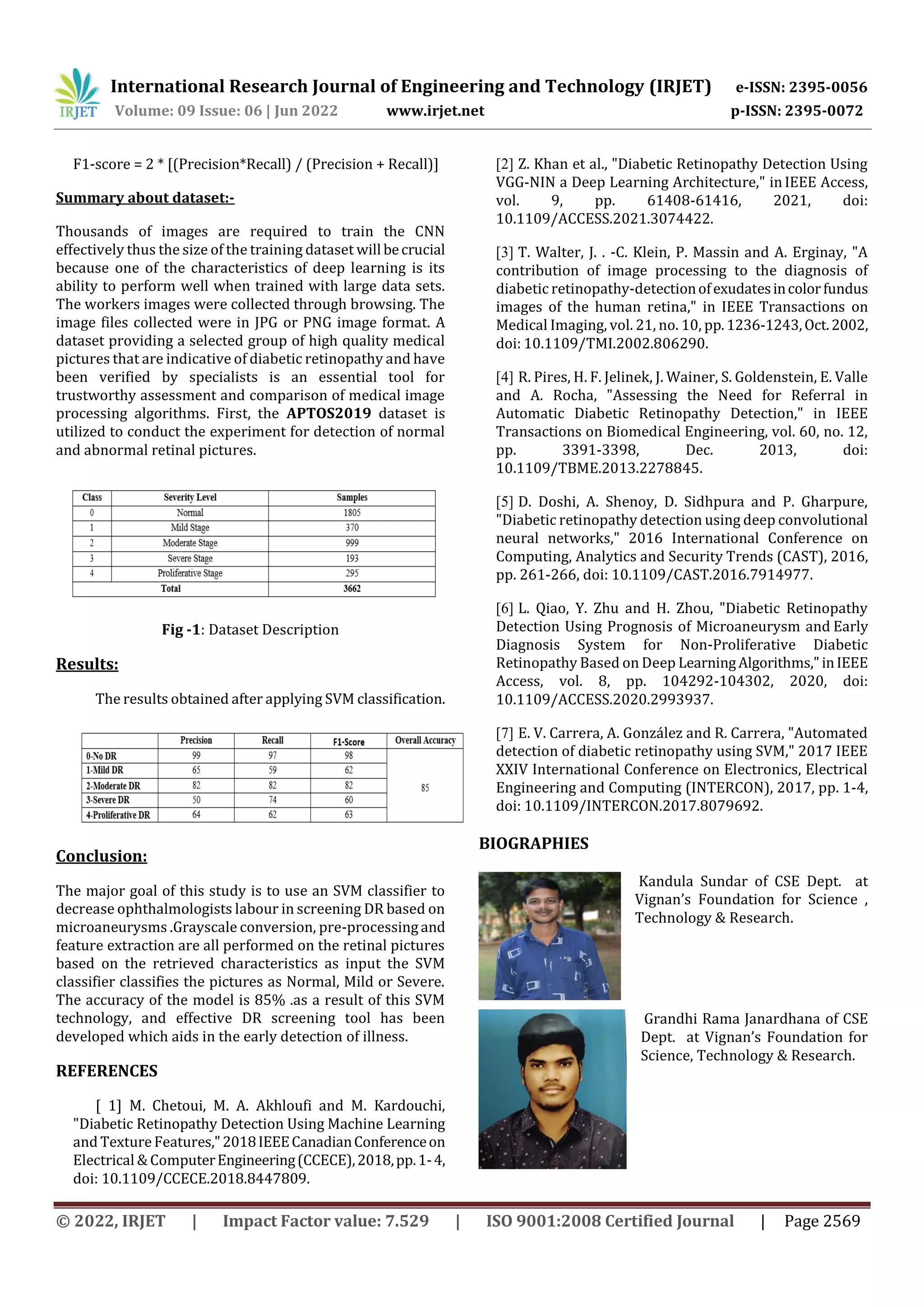 Diabetic Retinopathy Detection Pdf