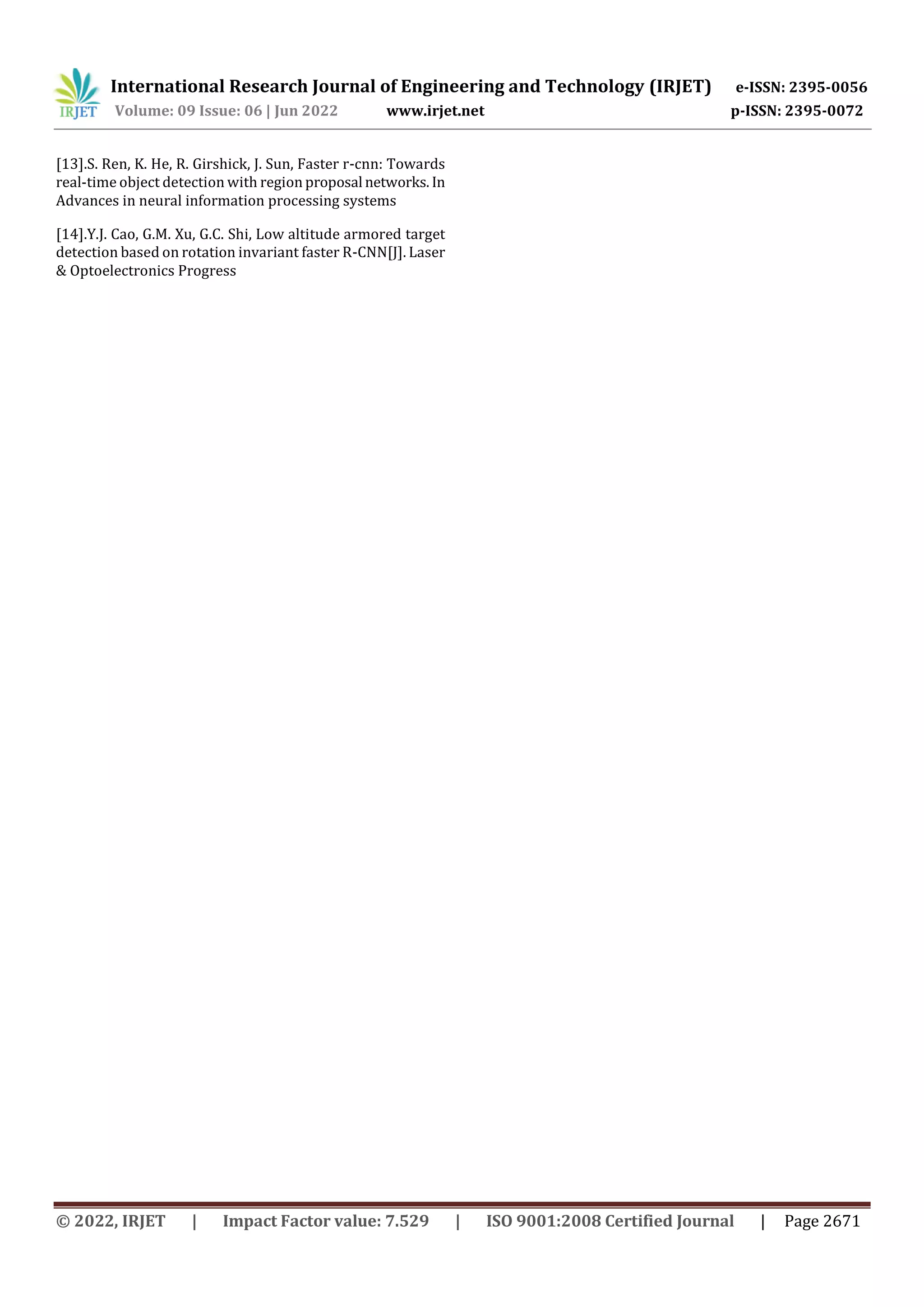 Object Detetcion using SSD-MobileNet | PDF