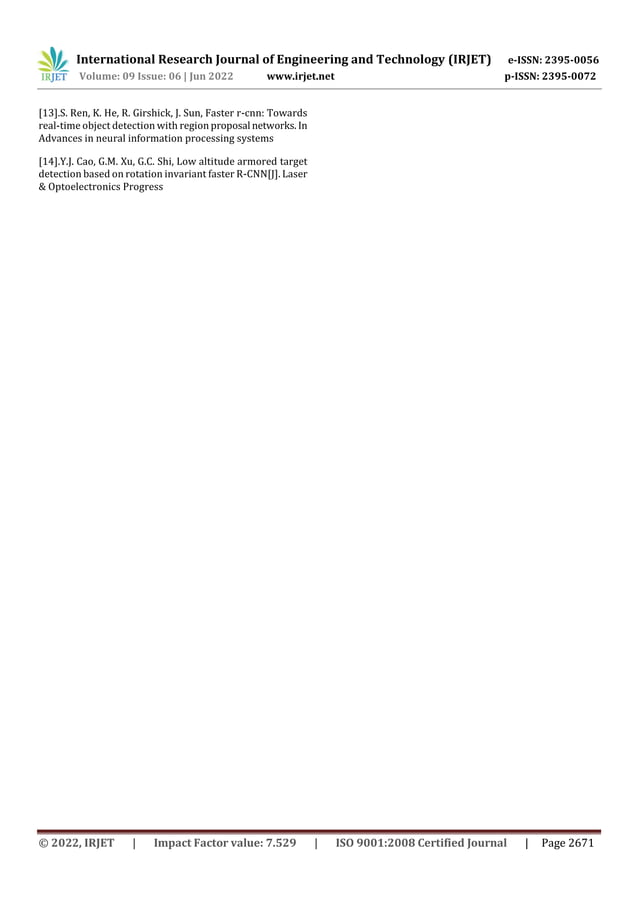 Object Detetcion using SSD-MobileNet | PDF
