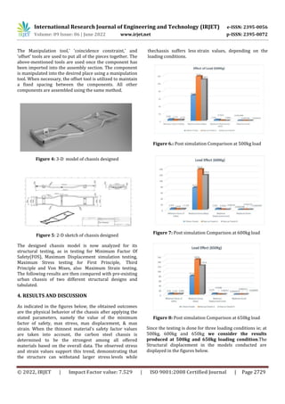 A Journal on “Design and Optimization of Vehicle Chassis for Harsh Road Conditions | PDF