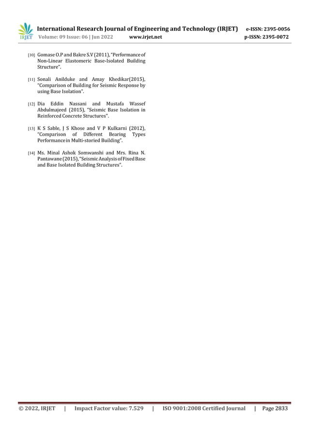 Analysis And Design Of G+7 Story Building Using E-tabs Software | PDF ...