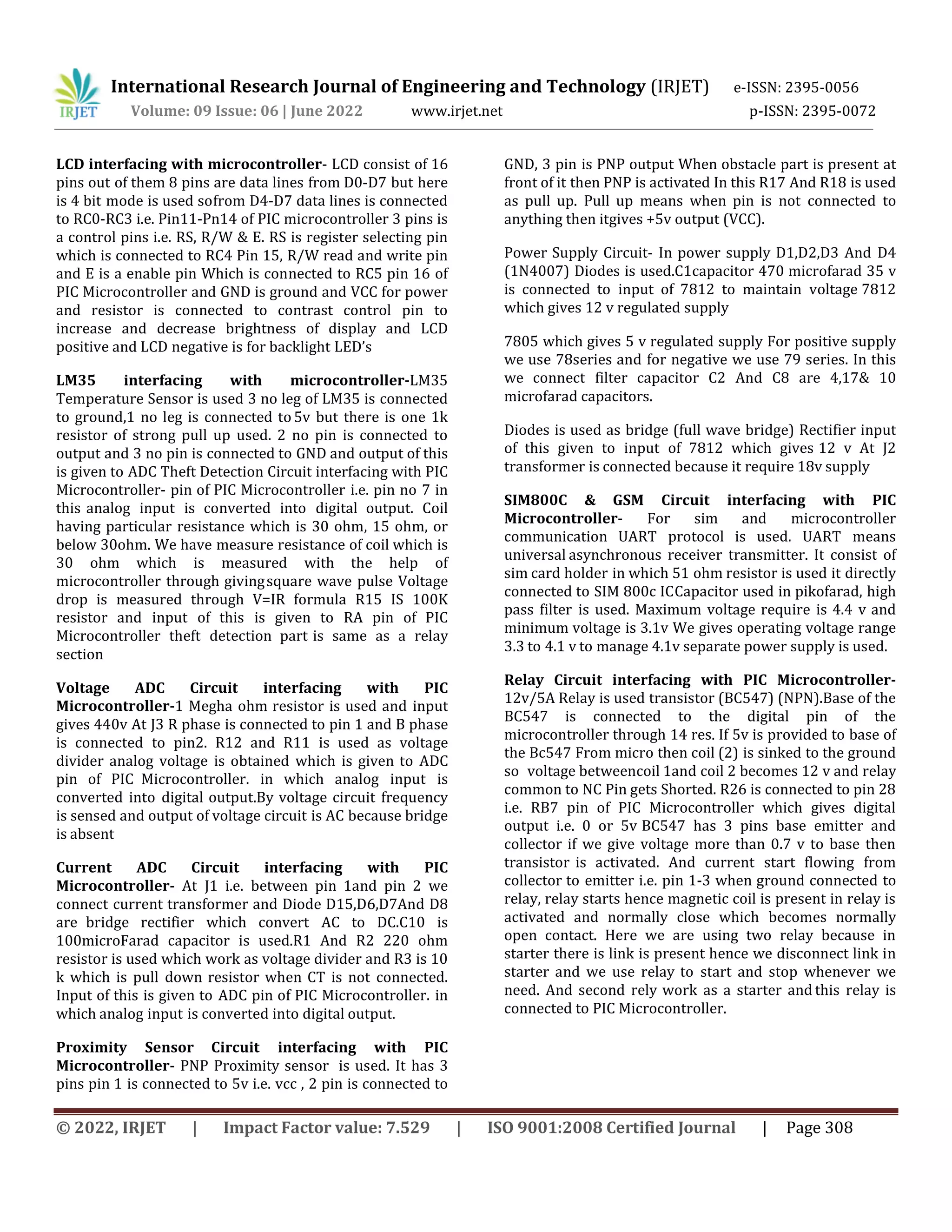 Microcontroller Based On Induction Motor Condition Monitoring And Control Pdf Computer