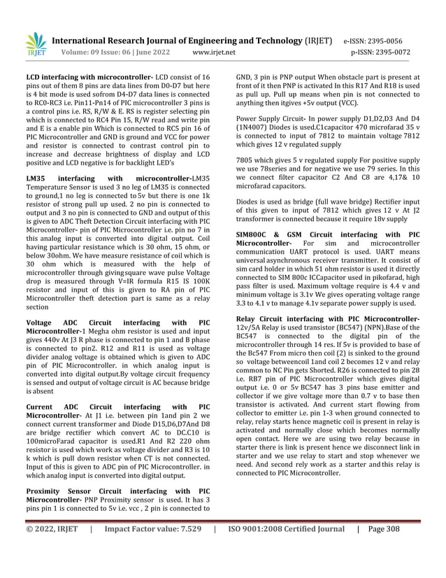 MICROCONTROLLER BASED ON INDUCTION MOTOR CONDITION MONITORING AND CONTROL | PDF | Computer ...