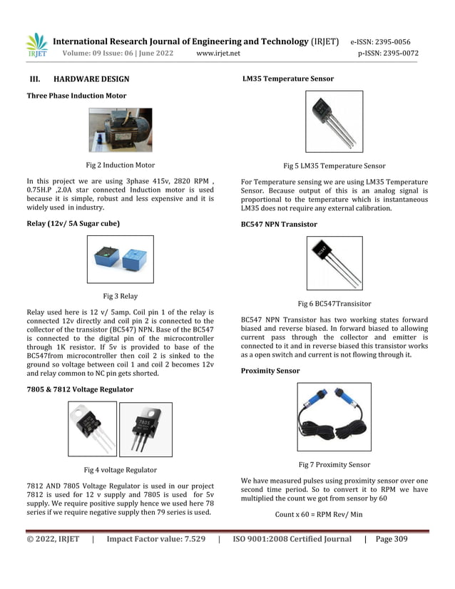 Microcontroller Based On Induction Motor Condition Monitoring And Control Pdf Computer