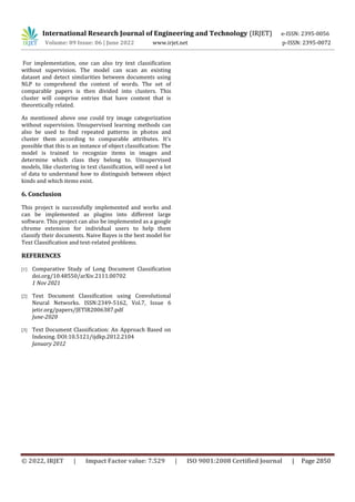 Text Document Classification System | PDF