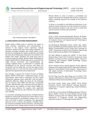 Visualizing and Forecasting Stocks Using Machine Learning | PDF