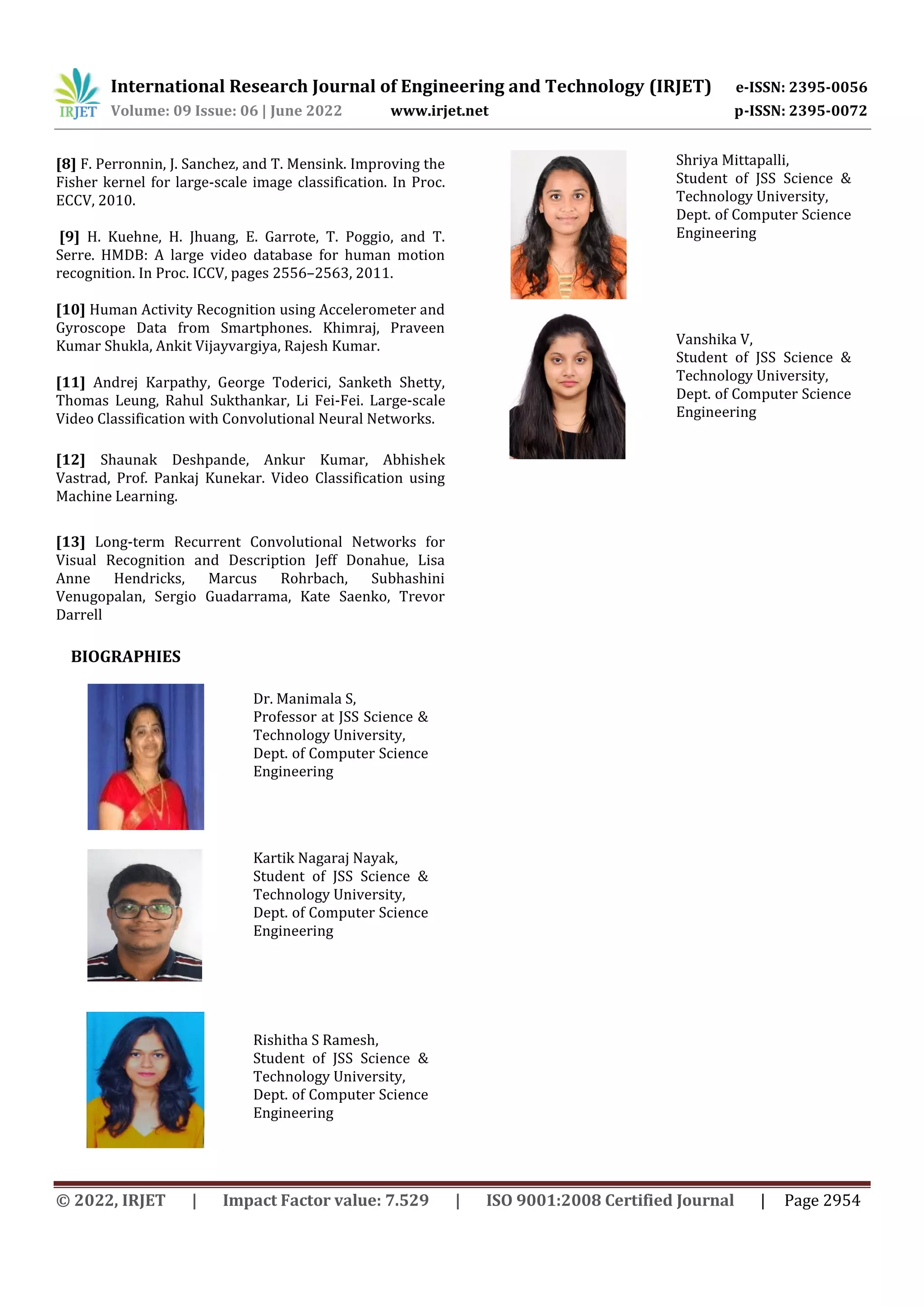 Human Action Recognition in Videos | PDF | Video Software | Computer ...