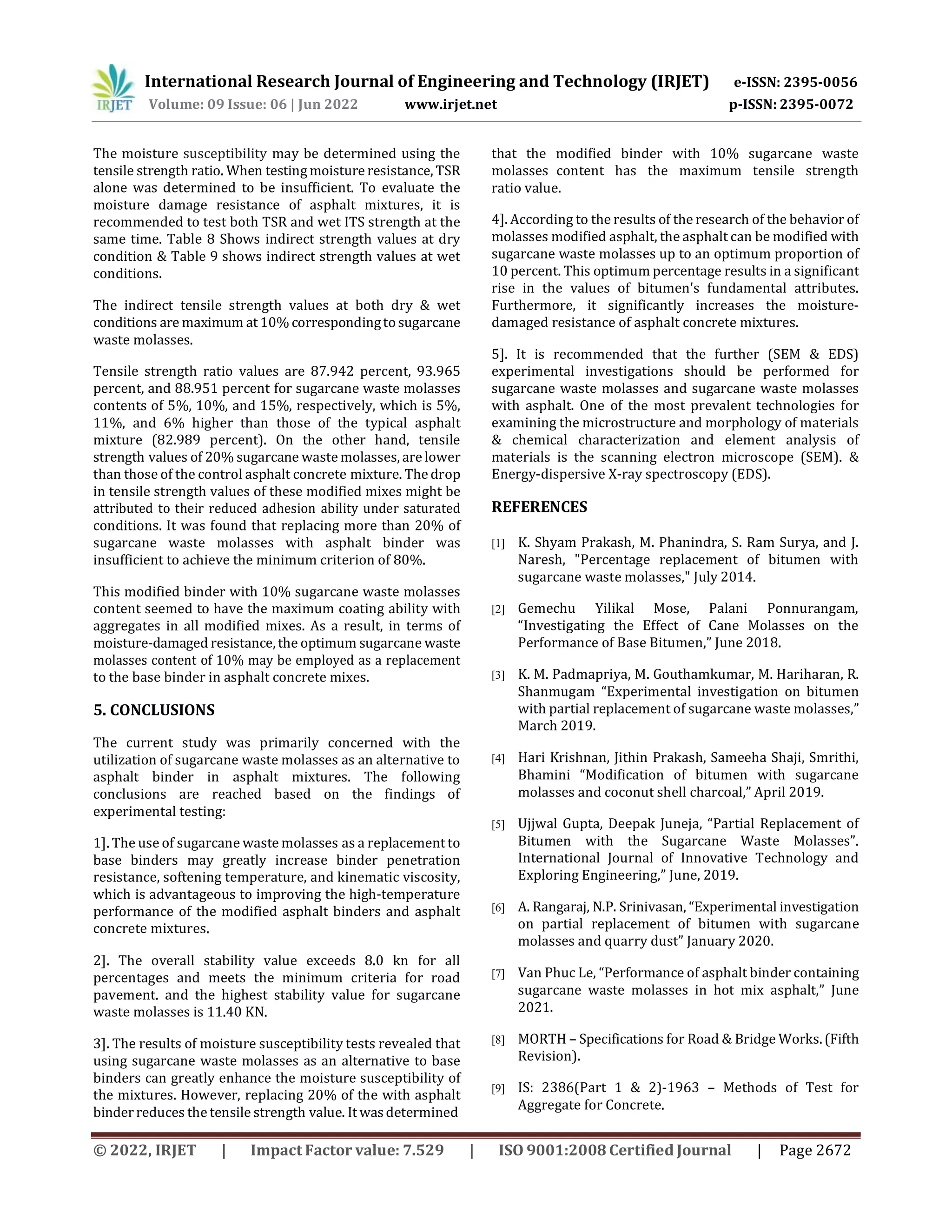 Laboratory Evaluation On Asphalt Binders & Mixtures Containing ...