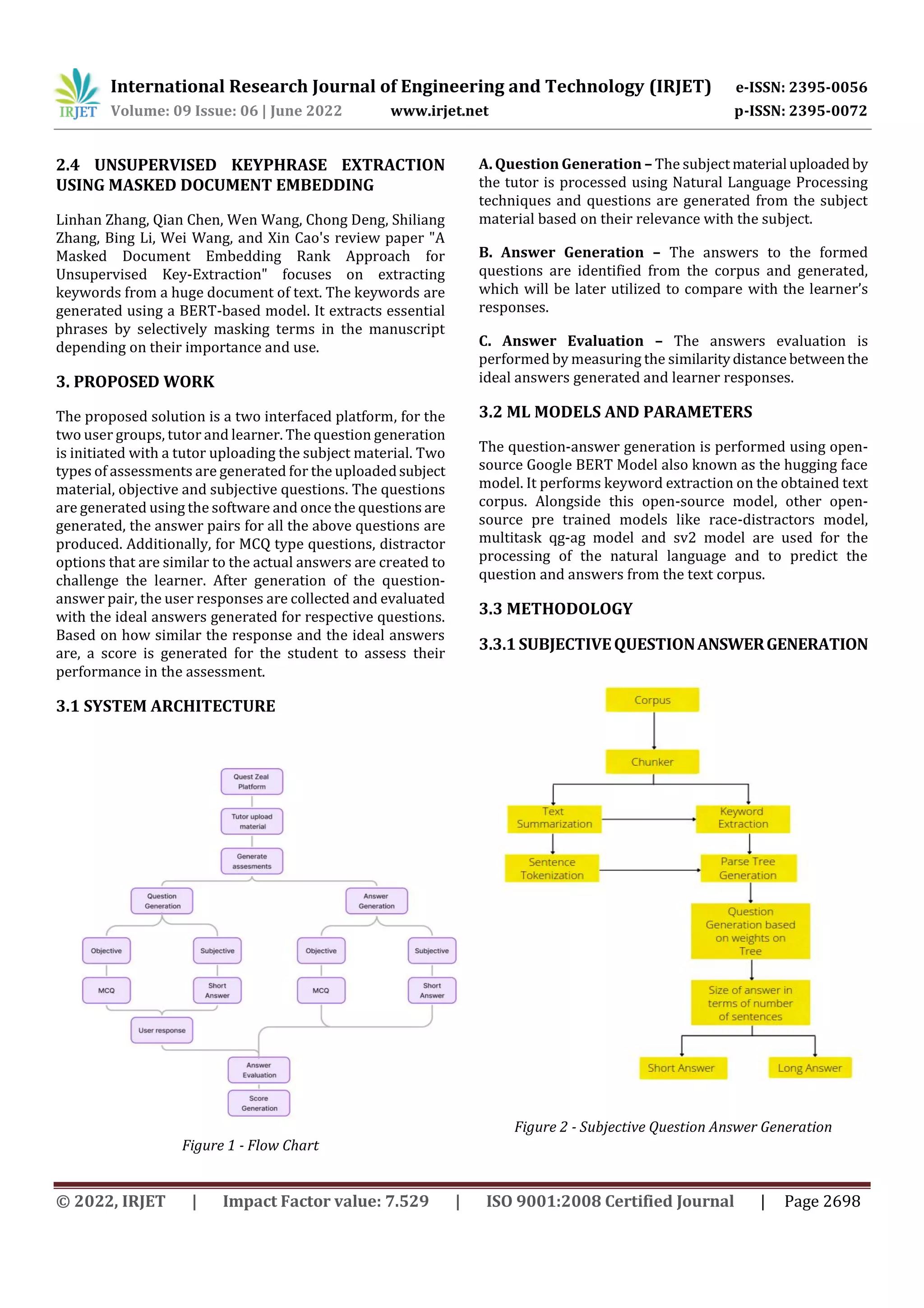 AI Based Question Answering System | PDF
