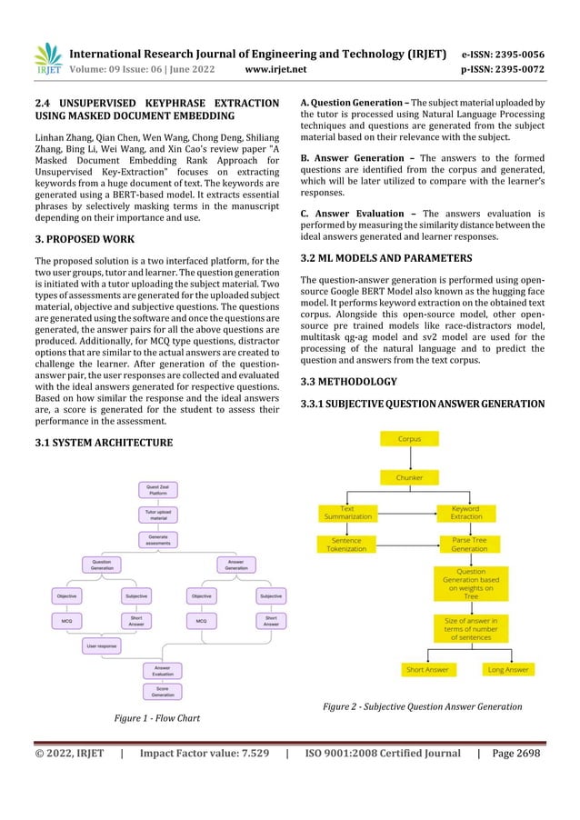 AI Based Question Answering System | PDF