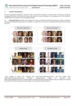 A SURVEY ON DEEPFAKES CREATION AND DETECTION | PDF