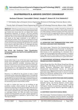 INAPPROPRIATE & ABUSIVE CONTENT CENSORSHIP | PDF | Internet Safety | Parenting