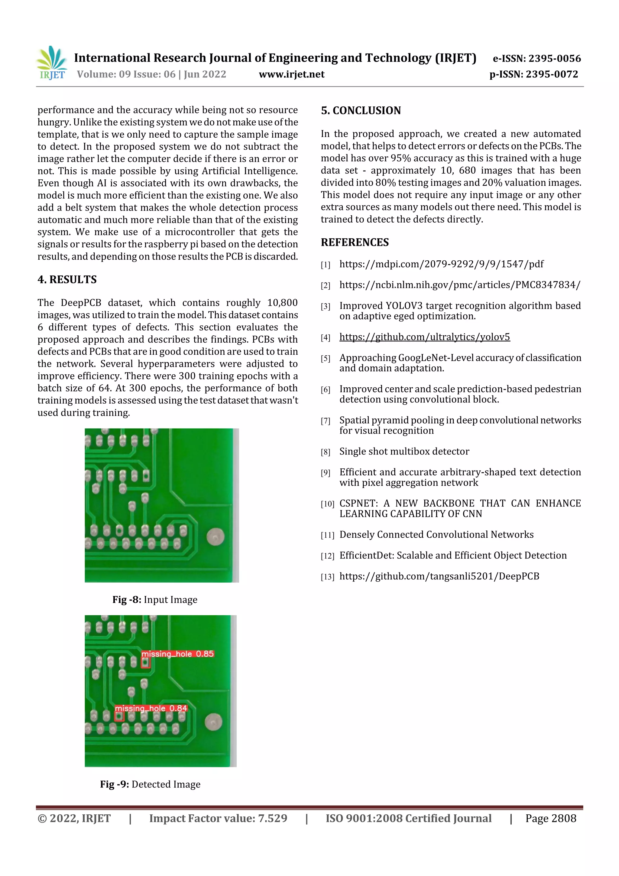 Automated Defect Classifier For Pcbs Using Raspberry Pi Pdf