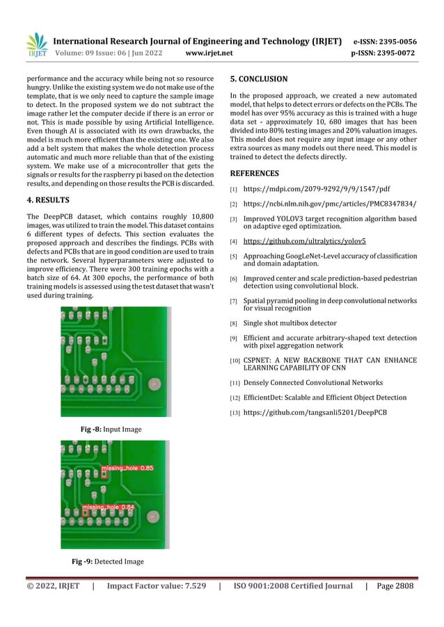 Automated Defect Classifier For Pcbs Using Raspberry Pi Pdf