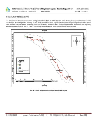 TEMPORAL MAPPING AND MONITORING DYNAMICS OF PANDU RIVER UTTAR PRADESH USING REMOTE SENSING AND ...