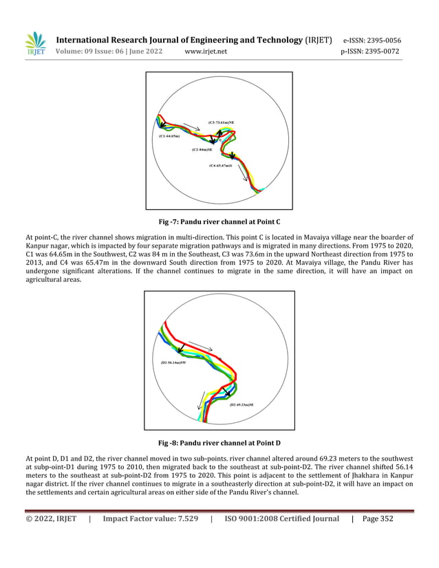 TEMPORAL MAPPING AND MONITORING DYNAMICS OF PANDU RIVER UTTAR PRADESH USING REMOTE SENSING AND ...