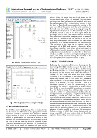 Simulation and Modelling of 3-Floor Elevator System using PLC | PDF