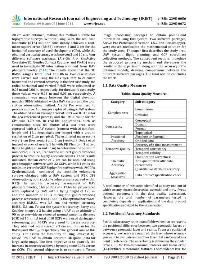 Study of Geo-Spatial Data Quality | PDF