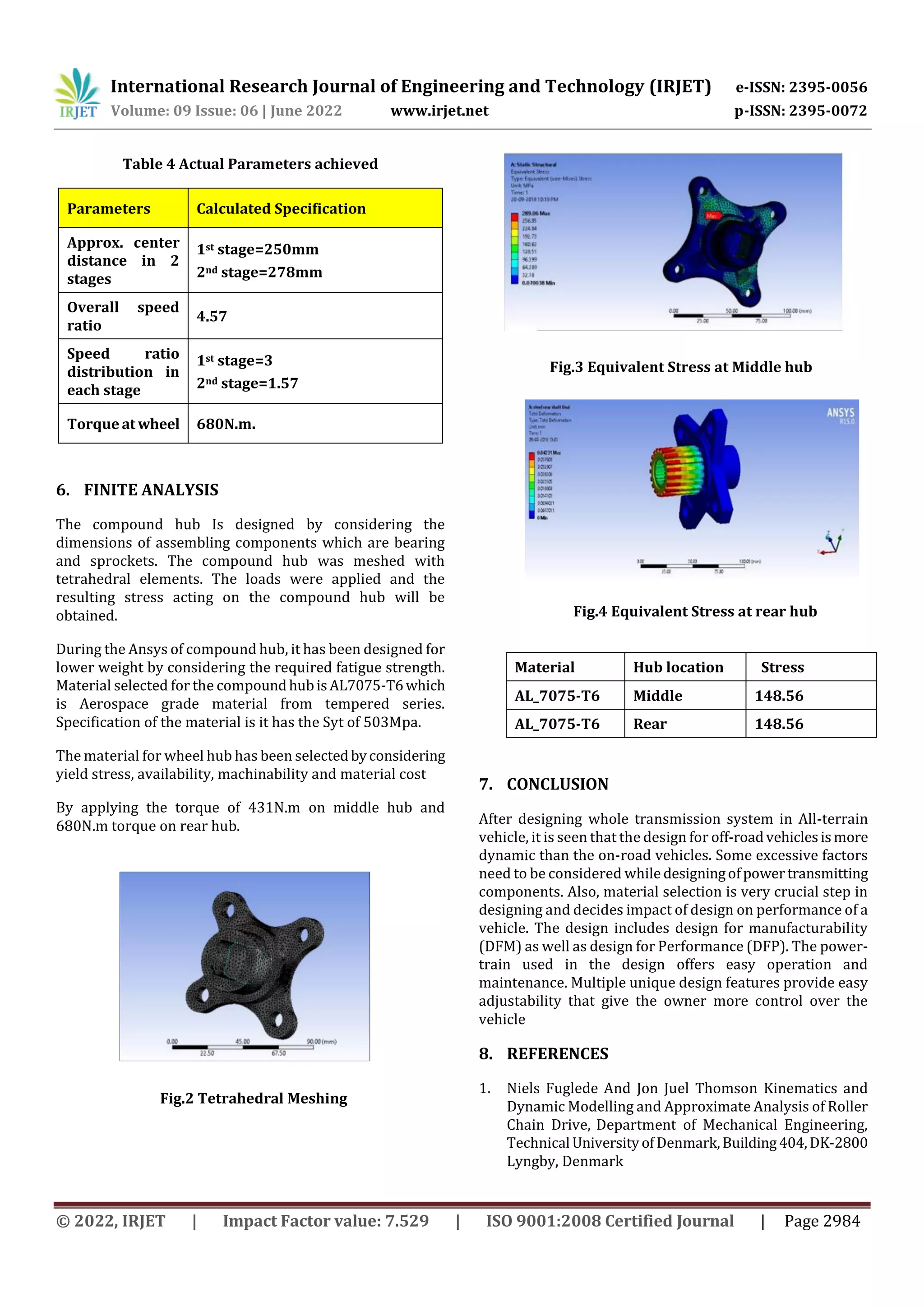Compound Chain Drive Transmission System for Automotive Vehicles | PDF