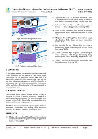 Skin Burn and Skin Cancer Detection Using Image Processing | PDF