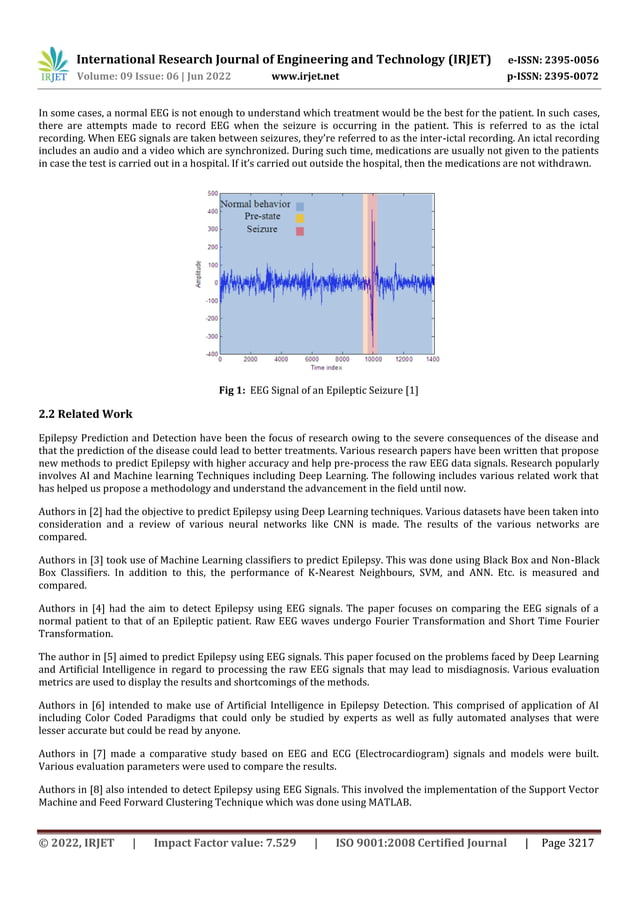 Epilepsy Prediction using Machine Learning | PDF